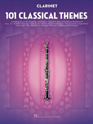 101 CLASSICAL THEMES FOR CLARI Hal Leonard Corp HAL LEONARD PUB CO2016 Paperback English ISBN：9781495056253 洋書 Art & Ent...