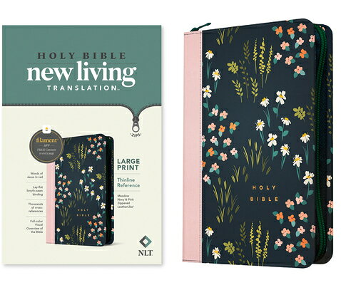 NLT LP THINLINE REF ZIPPER BIB New Living Translation Tyndale TYNDALE HOUSE PUBL2022 Imitation　Leather English ISBN：9781...