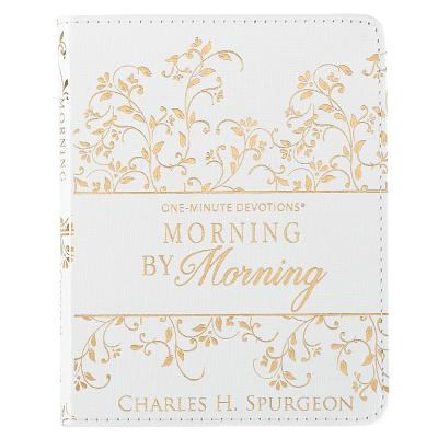 1ーMIN DEVOTIONS MORNING LUXーLE Charles Spurgeon CHRISTIAN ART GIFTS2018 Leather English ISBN：9781432116262 洋書 Social Sci...