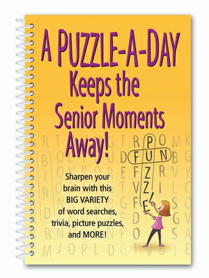 PUZZLEーAーDAY KEEPS THE SENIOR Product Concept Editors PRODUCT CONCEPT INC2023 Spiral English ISBN：9781737556299 洋書 Famil...