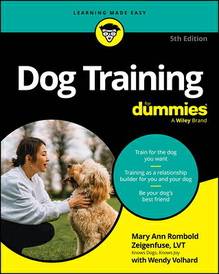 DOG TRAINING FOR DUMMIES 5/E Mary Ann RomboldーZeigenfuse Wendy Volhard FOR DUMMIES2025 Paperback English ISBN：9781394356...