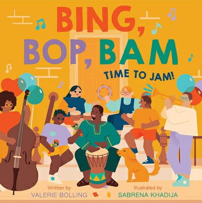 BING BOP BAM A Fun in the City Book Valerie Bolling Sabrena Khadija ABRAMS APPLESEED2023 Hardcover English ISBN：97814197...