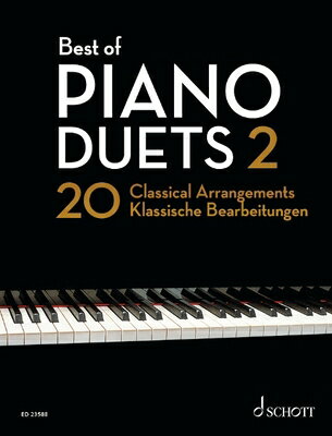 BEST OF PIANO DUETS 2 20 CLASS Hans Gunter Heumann SCHOTT2022 Paperback English ISBN：9783795726331 洋書 Art & Entertainmen...