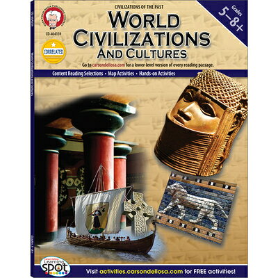 WORLD CIVILIZATIONS/CULT G5ー8 World History Don Blattner MARK TWAIN MEDIA2012 Paperback English ISBN：9781580376341 洋書 Bo...