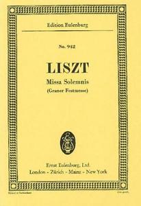 リスト, Franz(Ferenc) オイレンブルグ社発行年月：1970年01月01日 予約締切日：1969年12月31日 ISBN：2600001286403 本 楽譜 吹奏楽・アンサンブル・ミニチュアスコア その他