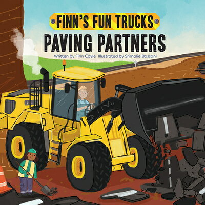 PAVING PARTNERS Finn's Fun Trucks Finn Coyle Srimalie Bassani FLOWERPOT PR2023 Paperback English ISBN：9781486726417 洋書 B...