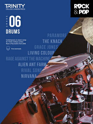 TRINITY ROCK & POP 2018 DRUMS ー TRINITY BOOKS2019 Paperback English ISBN：9780857366443 洋書 Art & Entertainment（芸術＆エンターテイン...