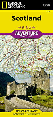 MAPーSCOTLAND MAP 2019/E National Geographic Adventure Map National Geographic Maps NATL GEOGRAPHIC MAPS2019 Folded Engli...