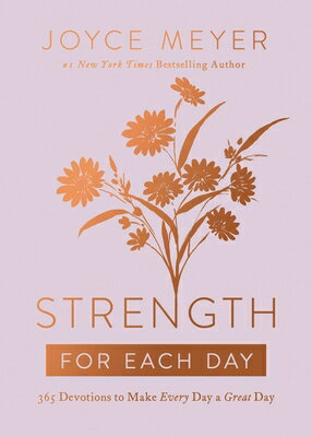 STRENGTH FOR EACH DAY Joyce Meyer FAITHWORDS2021 Hardcover English ISBN：9781546026457 洋書 Social Science（社会科学） Religion