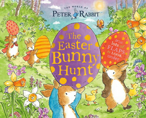 EASTER BUNNY HUNTーLIFT FLAP Peter Rabbit Beatrix Potter WARNE FREDERICK & CO2025 Paperback English ISBN：9780241716472 洋書...