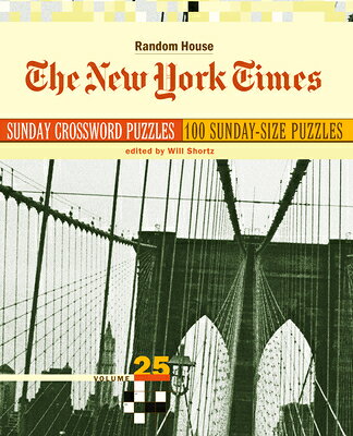 NYT SUNDAY CROSSWORD PUZZLES V New York Times Will Shortz RANDOM HOUSE2005 Paperback English ISBN：9780812936483 洋書 Famil...