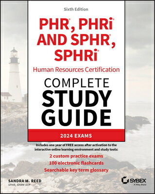 PHR PHRI & SPHR SPHRI HUMAN RE Sybex Study Guide Sandra M. Reed SYBEX INC2024 Paperback English ISBN：9781394276493 洋書 Co...