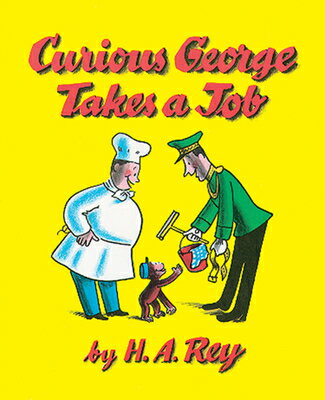 CURIOUS GEORGE TAKES A JOB Curious George H. A. Rey Margret Rey HOUGHTON MIFFLIN1974 Paperback English ISBN：978039518649...