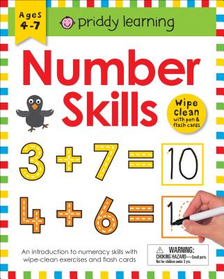 WIPE CLEAN WORKBK NUMBER SKILL Wipe Clean Learning Books Roger Priddy PRIDDY BOOKS2018 Spiral English ISBN：9780312526504...