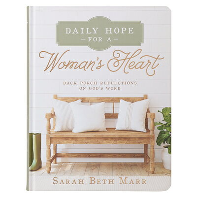 DAILY HOPE FOR A WOMANS HEART Sarah Beth Marr CHRISTIAN ART GIFTS2021 Hardcover English ISBN：9781642726527 洋書 Social Sci...
