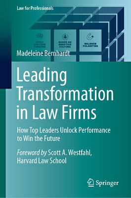 LEADING TRANSFORMATION IN LAW Law for Professionals Madeleine Bernhardt SPRINGER NATURE2026 Hardcover English ISBN：97830...