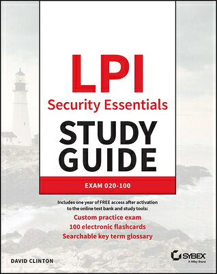 LPI SECURITY ESSENTIALS SG Sybex Study Guide David Clinton SYBEX INC2023 Paperback English ISBN：9781394196531 洋書 Compute...