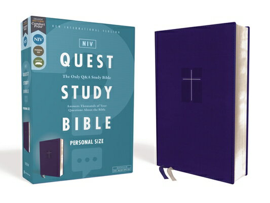 NIV QUEST STUDY BIBLE PERSONAL Christianity Today Intl Zondervan ZONDERVAN2021 Imitation　Leather English ISBN：9780310456...