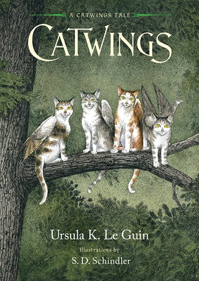 CATWINGS Catwings Ursula K. Le Guin S. D. Schindler ATHENEUM BOOKS2023 Paperback English ISBN：9781665936590 洋書 Books for...