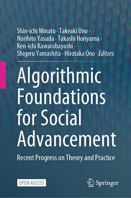 ALGORITHMIC FOUNDATIONS FOR SO ShinーIchi Minato Takeaki Uno Norihito Yasuda SPRINGER2025 Hardcover English ISBN：97898196...