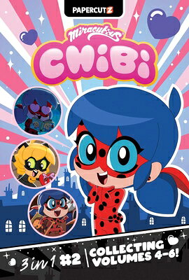 MIRACULOUS CHIBI 3 IN 1 VOL 2 Miraculous Chibi 3 in 1 Jeremy Whitley Carrie Harris Molly Jones PAPERCUTZ2026 Paperback E...