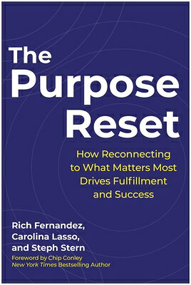 PURPOSE RESET Rich Fernandez Carolina Lasso Steph Stern BENBELLA BOOKS2025 Hardcover English ISBN：9781637746707 洋書 Busin...