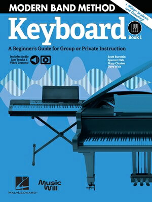MODERN BAND METHOD ー KEYBOARD Scott Burstein Spencer Hale Mary Claxton HAL LEONARD PUB CO2020 Paperback English ISBN：978...