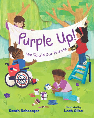 PURPLE UP Sarah Scheerger Leah Giles WHITMAN ALBERT & CO2026 Paperback English ISBN：9780807566732 洋書 Books for kids（児童書）...