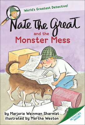 NATE THE GRT & THE MONSTER MES Nate the Great Detective Stories Marjorie Weinman Sharmat Martha Weston Marc Simont PERFE...