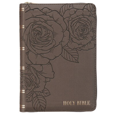 KJV BIBLE COMPACT LP (FAUX LEA Christian Art Gifts CHRISTIAN ART GIFTS2024 Leather English ISBN：9781639526741 洋書 NonーCla...
