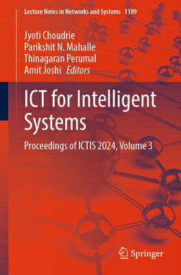 ICT FOR INTELLIGENT SYSTEMS 20 Lecture Notes in Networks and Systems Jyoti Choudrie Parikshit N. Mahalle Thinagaran Peru...