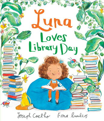LUNA LOVES LIB DAY Luna Joseph Coelho Fiona Lumbers EDC KANE MILLER BOOKS2017 Hardcover English ISBN：9781610676755 洋書 Bo...