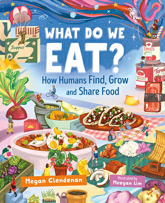 WHAT DO WE EAT Orca Timeline Megan Clendenan Meegan Lim ORCA BOOK PUBL2024 Hardcover English ISBN：9781459836761 洋書 Books...