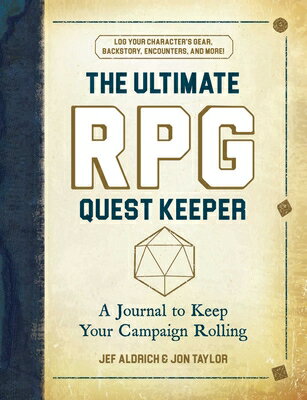 ULTIMATE RPG QUEST KEEPER Ultimate Role Playing Game Jef Aldrich Jon Taylor ADAMS MEDIA2021 Hardcover English ISBN：97815...