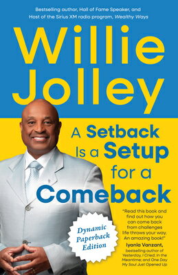 SETBACK IS A SETUP FOR A COMEB Willie Jolley SOUND WISDOM2026 Paperback English ISBN：9781640956803 洋書 Business & SelfーCu...