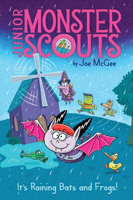 ITS RAINING BATS & FROGS Junior Monster Scouts Joe McGee Ethan Long ALADDIN2020 Hardcover English ISBN：9781534436831 洋書 ...