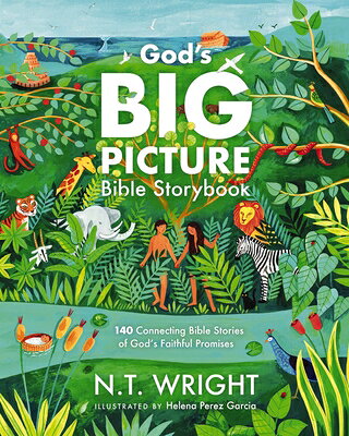 GODS BIG PICT BIBLE STORYBK God's Big Picture Bible Stories N. T. Wright Helena Perez Garcia THOMAS NELSON PUB2024 Hardc...