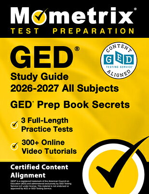 GED SG 2026ー2027 ALL SUBJECTS Matthew Bowling MOMETRIX MEDIA LLC2024 Paperback English ISBN：9781516726882 洋書 Reference &...