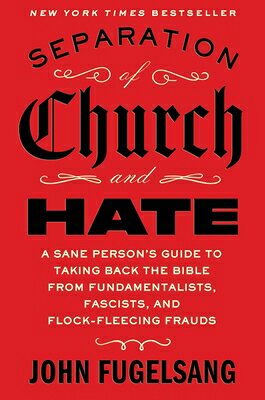 SEPARATION OF CHURCH & HATE John Fugelsang GALLERY BOOKS2025 Hardcover English ISBN：9781668066898 洋書 Social Science（社会科学...