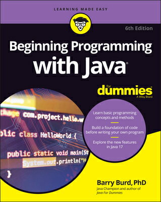 BEGINNING PROGRAMMING W/JAVA F Barry Burd FOR DUMMIES2021 Paperback English ISBN：9781119806912 洋書 Computers & Science（コン...