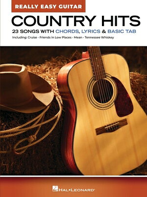 COUNTRY HITS ー REALLY EASY GUI ー HAL LEONARD PUB CO2025 Paperback English ISBN：9798350116922 洋書 Art & Entertainment（芸術＆エ...