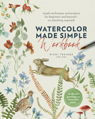 WATERCOLOR MADE SIMPLE WORKBK Nicki Traikos QUARRY BOOKS2026 Paperback English ISBN：9781577156925 洋書 Art & Entertainment...