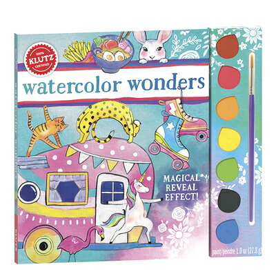 WATERCOLOR WONDERS Klutz Klutz KLUTZ2021 Hardcover English ISBN：9781338716931 洋書 Books for kids（児童書） Juvenile Nonfiction