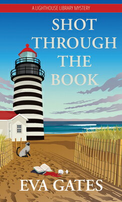 SHOT THROUGH THE BK ーLP Lighthouse Library Mystery Eva Gates THORNDIKE PR2025 Paperback English ISBN：9781420526943 洋書 Fi...