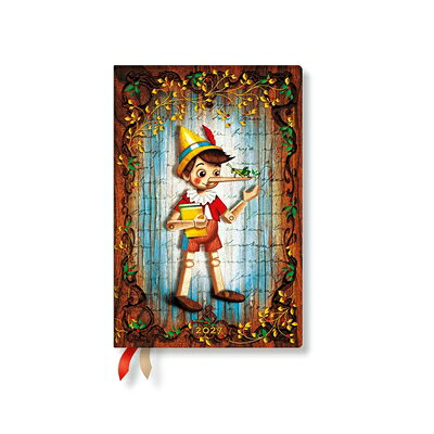 2027 CARLO COLLODI PINOCCHIO M Fairy Tale Collection Paperblanks PAPERBLANKS2026 Desk English ISBN：9780349716947 洋書 Art ...