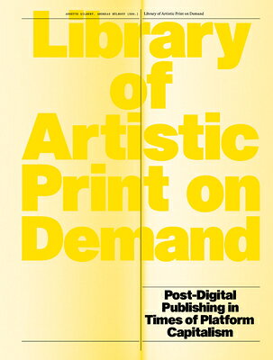 LIB OF ARTISTIC PRINT ON DEMAN Annette Gilbert Andreas Blhoff SPECTOR BOOKS2025 Paperback English ISBN：9783959056977 洋書 ...