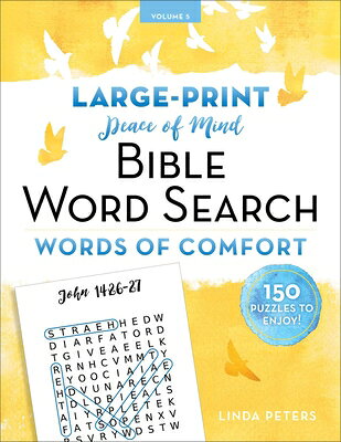 PEACE OF MIND BIBLE WORD SEARC Peace of Mind Bible Word Search Linda Peters GOOD BOOKS2021 Paperback English ISBN：978168...