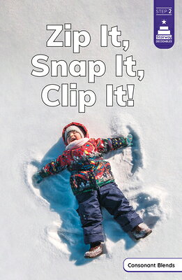 ZIP IT SNAP IT CLIP IT Stairway Decodables Nonfiction Step 2 Marley Richmond PICTURE WINDOW BOOKS2025 Library　Binding En...