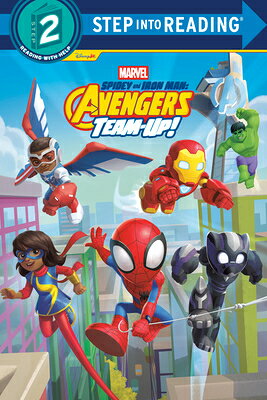 MARVEL SPIDEY & IRON MAN AVENG Step Into Reading, Step 2 Random House Random House MARVEL COMICS GROUP2026 Paperback Eng...