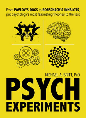 PSYCH EXPERIMENTS Michael A. Britt ADAMS MEDIA2016 Paperback English ISBN：9781440597077 洋書 Social Science（社会科学） Psychology